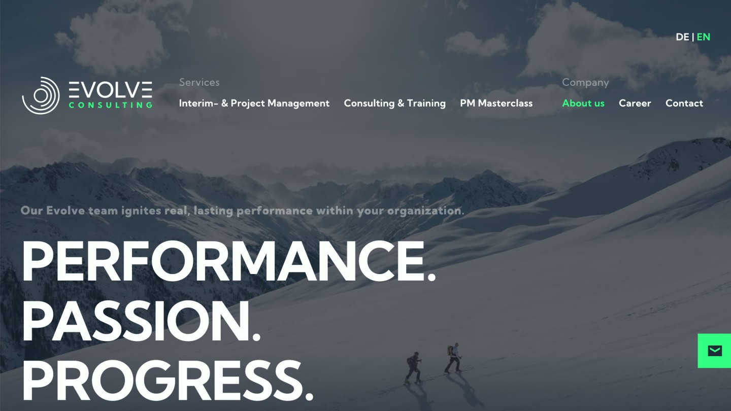 Performance. Passion. Progress. | Evolve Consulting
