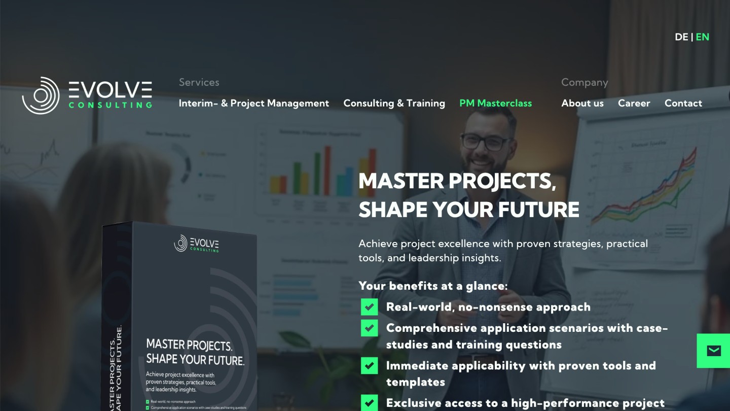 Master Projects – Shape your Future | Evolve Consulting